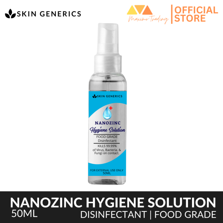 [ NANOZINC HYGIENE SOLUTION ] SkinGenerics Hygiene Solution ...