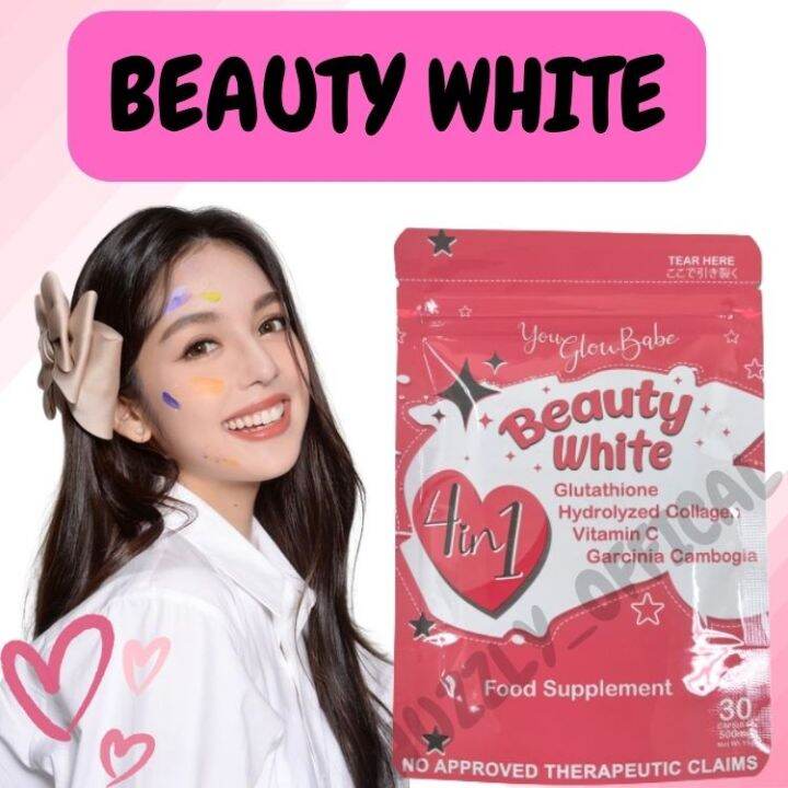 You Glow Babe Beauty White Collagen Whitening Capsule 100% Original Beauty Whitening Capsule ...