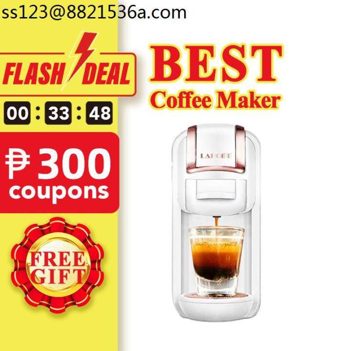 Cable safety device LAHOME Smart Capsule Coffee Maker Machine 5 in 1 ...