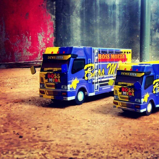 Bos muda miniatur truk ukuran besar Bahan triplek | Lazada Indonesia