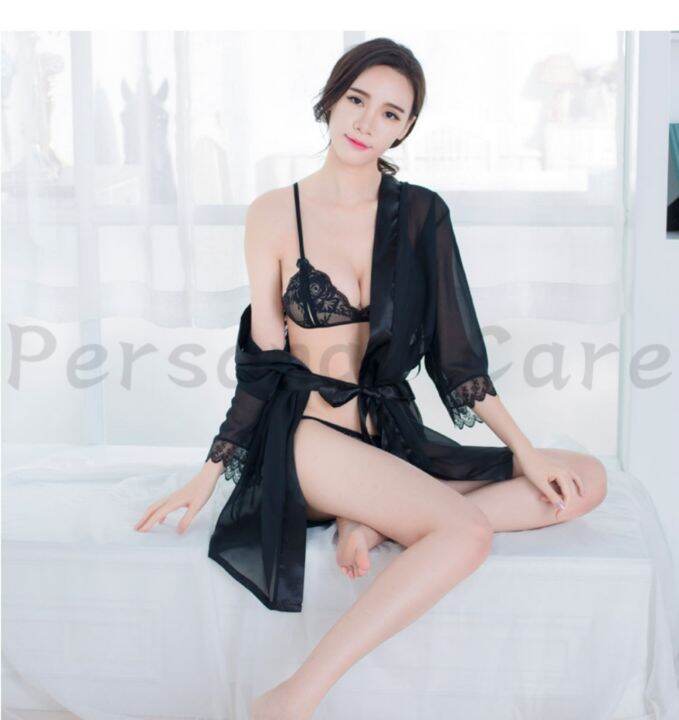 Sexy Lingerie Seksing Pantulog Sexy Nightdress Condoms Lubricant Suit