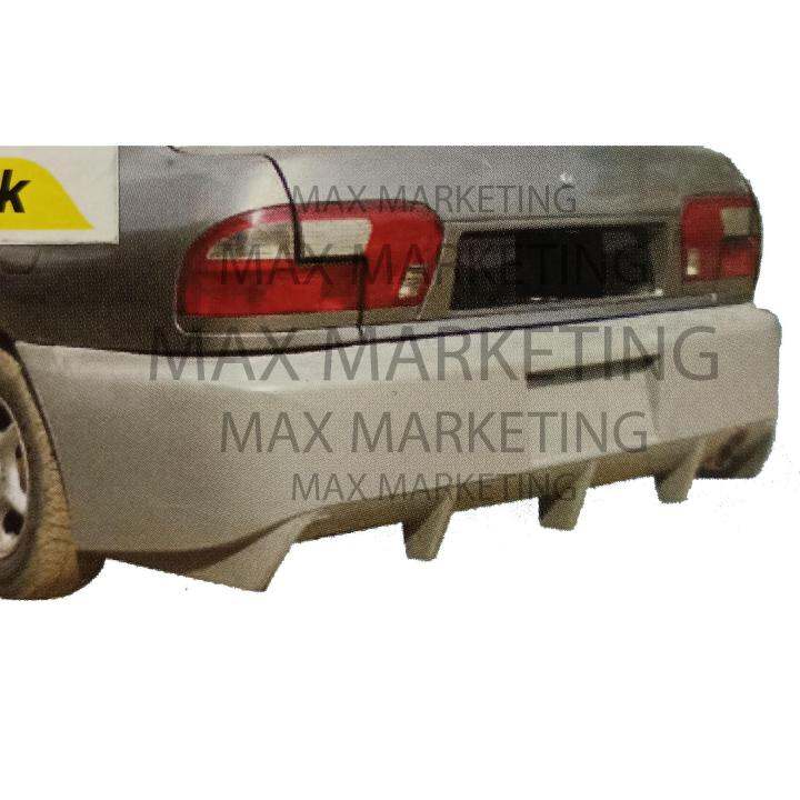 B1022 PROTON WIRA AEROBACK REAR BUMPER (BOMEX) (FIBER) | Lazada