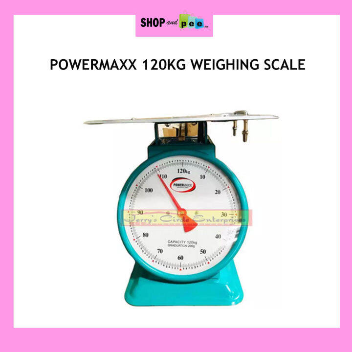 POWERMAXX 120KGS FLAT SCALE / 120 KILOS TIMBANGAN/ WEIGHING SCALE ...