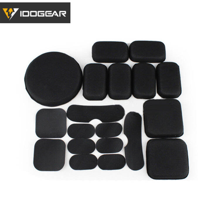 IDOGEAR Tactical Helmet Protective Pads Safety EVA Pads of Helmet 3808 ...