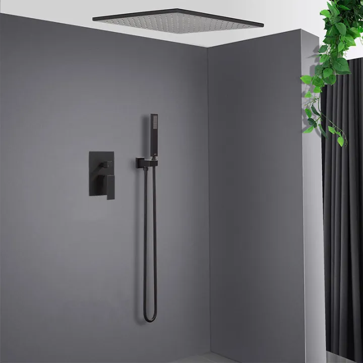 With PPR direct hot melt ceiling concealed shower with embedded wall ...