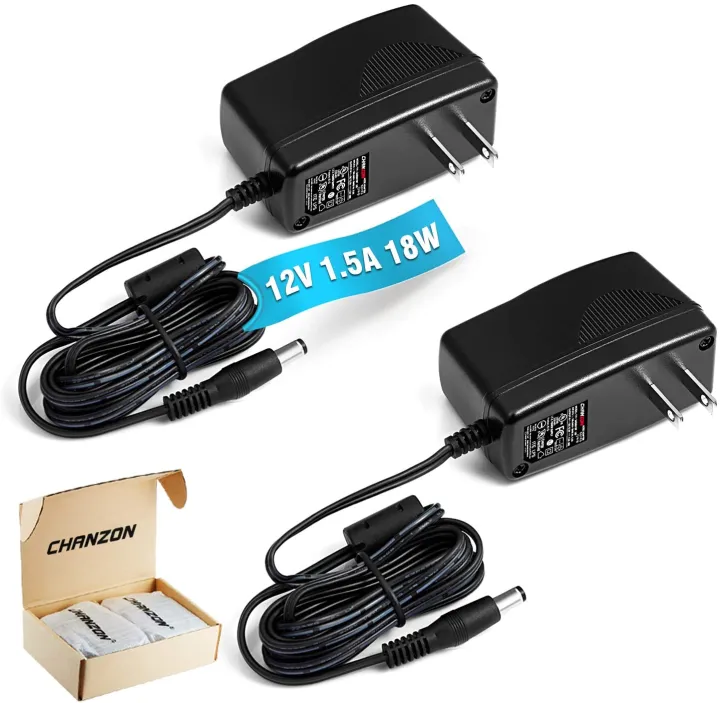 [UL Listed] Chanzon 12V 1.5A 18W AC DC Switching Power Supply Adapter ...