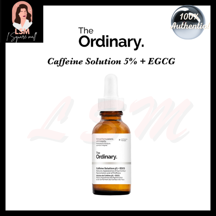 (The Ordinary) Caffeine Solution 5% + EGCG Reducing Dark Circle ...