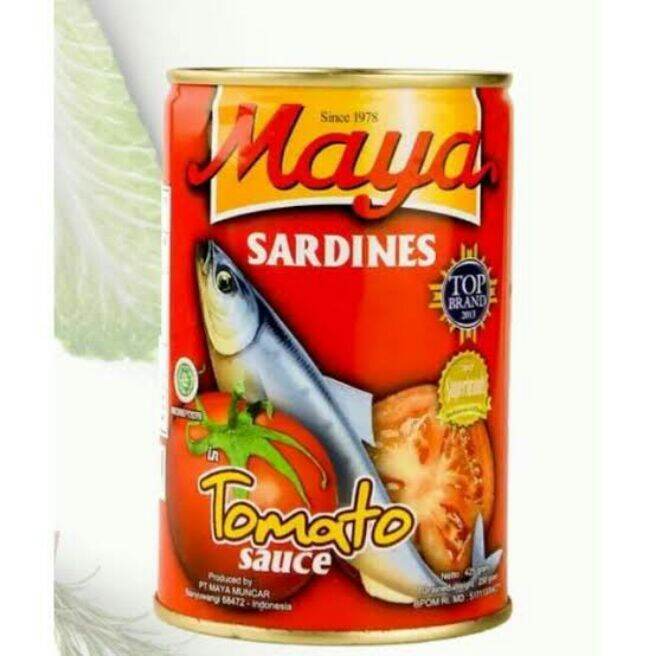 Sarden Maya Saos Tomat 425 gram | Lazada Indonesia