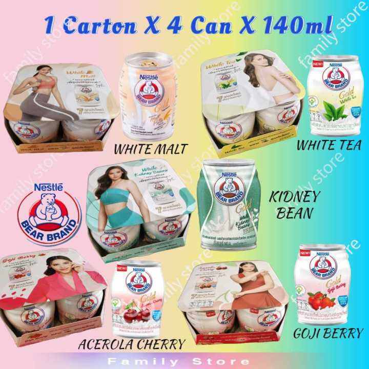 Thailand Halal Nestle Bear Brand Gold Milk /Susu Cap Beruang Nestle Bear Milk Halal (4tin X ...