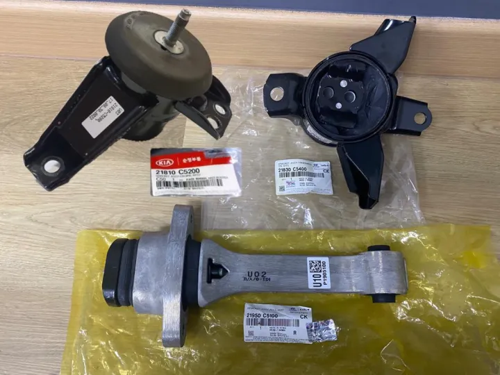 ENGINE MOUNTING SET (ORIGINAL) [RIGHT , LEFT , REAR] KIA SORENTO UM ...