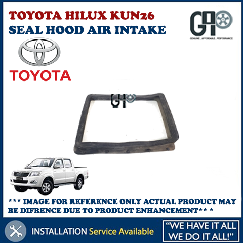 TOYOTA HILUX KUN26 SEAL HOOD AIR INTAKE FRONT BONNET RUBBER 76186-0K010 ...