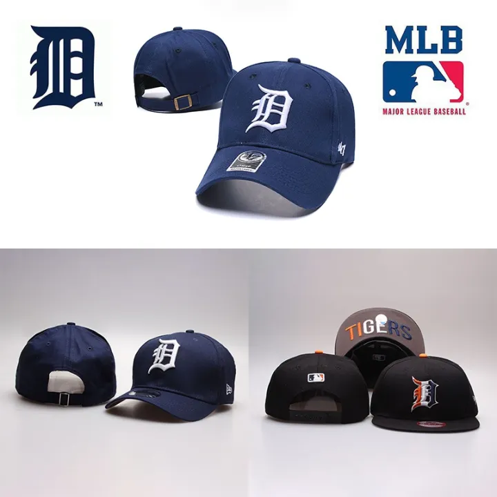 MUGE MLB Detroit Tigers Cap Snapback Cap Hiphop Cap Plain Cap | Lazada PH