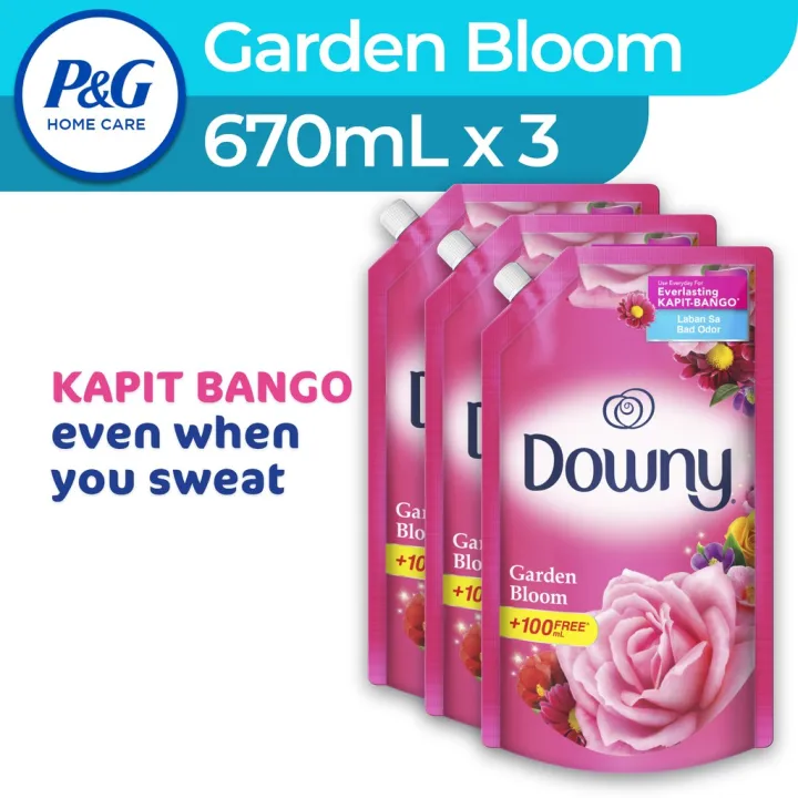 Downy Garden Bloom Laundry Fabric Conditioner Refill (670mL) Set of 3 | Lazada PH