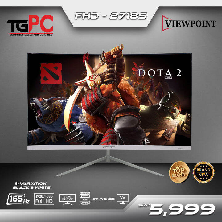 Viewpoint 27inch 165hz Semi Curve Monitor | Lazada PH