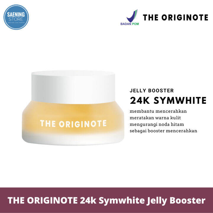 The Originote 24k Symwhite Jelly Booster - Serum Moisturizer ...