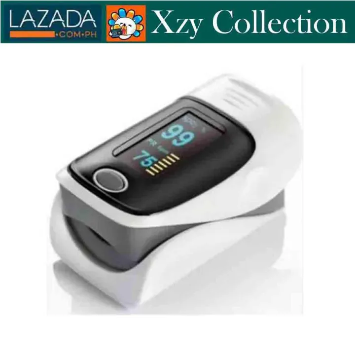 Finger Tip Pulse Blood Oxygen Heart Rate Monitor Portable | Lazada PH