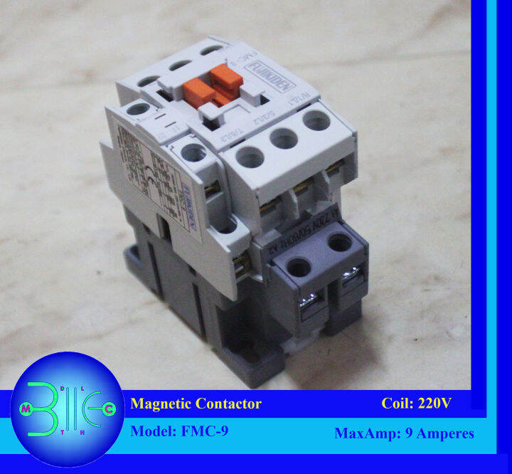 Magnetic Contactor Mdl: FMC-9 Brand: Fujikiden Coil: 230V 50/60Hz ...