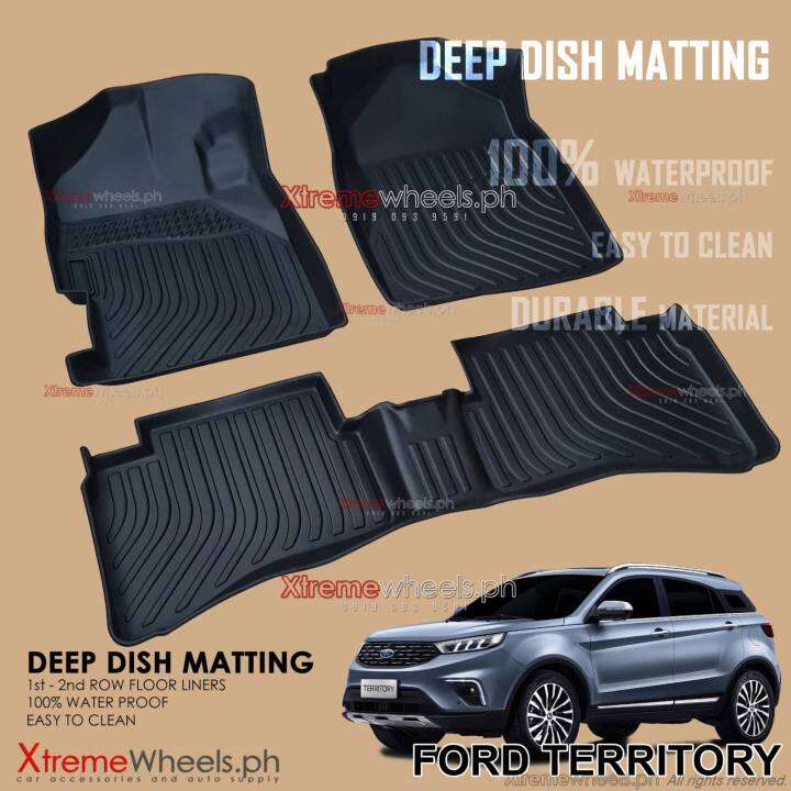 Ford Territory 2021-2023 Deep Dish Matting ( AY030 ) Thailand Made ...