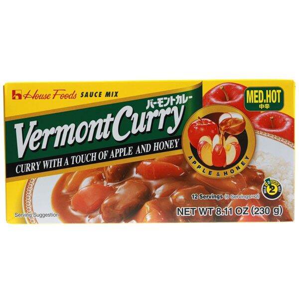 House Foods Vermont Curry, Medium 230g | Lazada PH