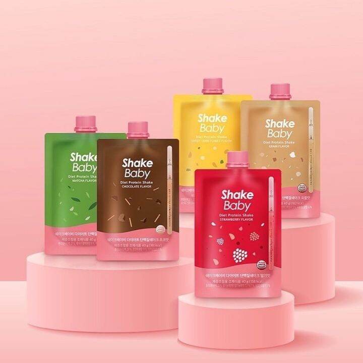 SHAKE BABY Protein Shot โปรตีนเชคช็อตแบบซอง | Lazada.co.th
