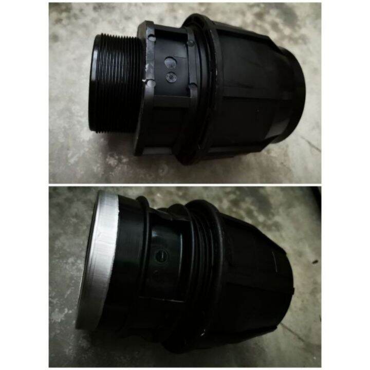 HDPE FITTINGS Poly Female Male Socket MTA FTA, 90mm x 3" PP Poly Water ...