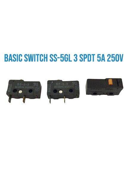 Limit switch Omron Subminiature Basic Switch SS-5GL 3 SPDT 5A 250V | Lazada Indonesia