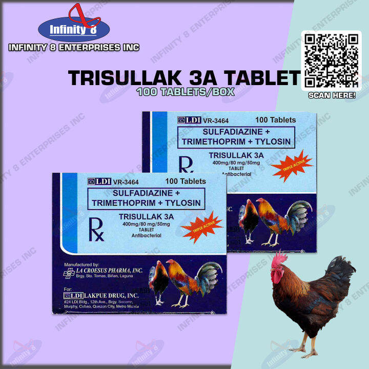 TRISULLAK 3A 100 TABLET/BOX | Lazada PH