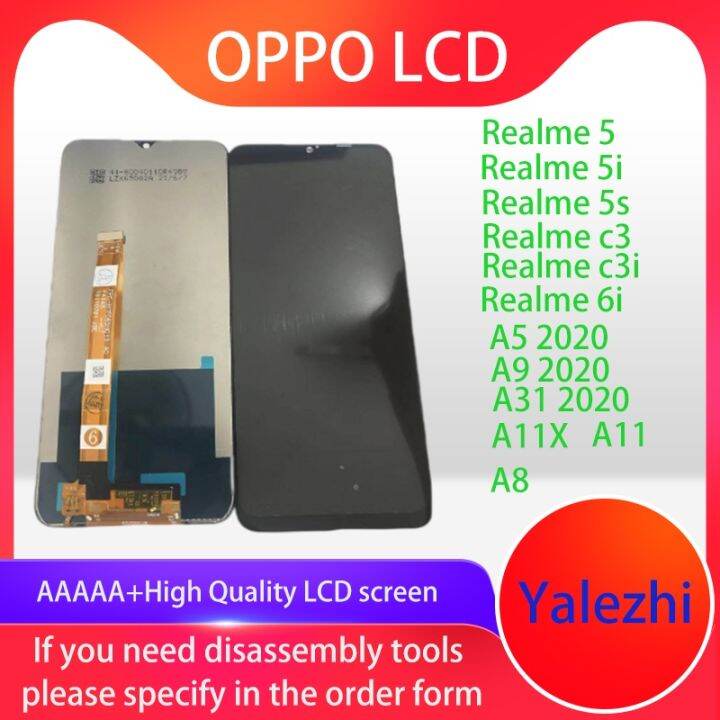 Oppo Realme 5 5i 6i 5s C3 C3i A5 2020 A31 2020 A9 2020 A8 A11 A11x Lcd