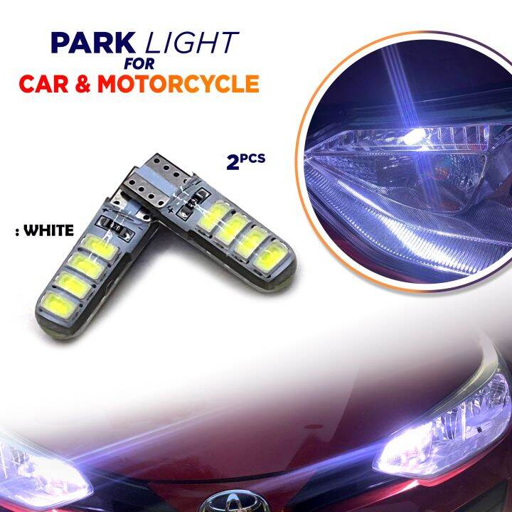 Yamaha Sniper 155 | Motorcycle/Car 8LED Park Light (WHITE) High ...