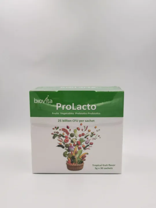 biovita Prolacto Fruits Vegetables Prebiotic Probiotics 5gx30 sachets ...