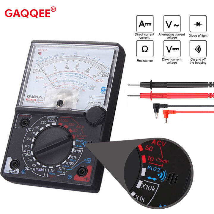 YX-360TRE-L-B Pointer Multimeters AC DC Measure ICEO HFE with Tester ... YX-360TRE-L-B Pointer Multimeters AC DC Measure ICEO HFE with Tester ...