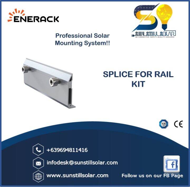 SPLICE FOR SOLAR RAILING KIT / SOLAR PV MOUNTING ACCESSORIES | Lazada PH