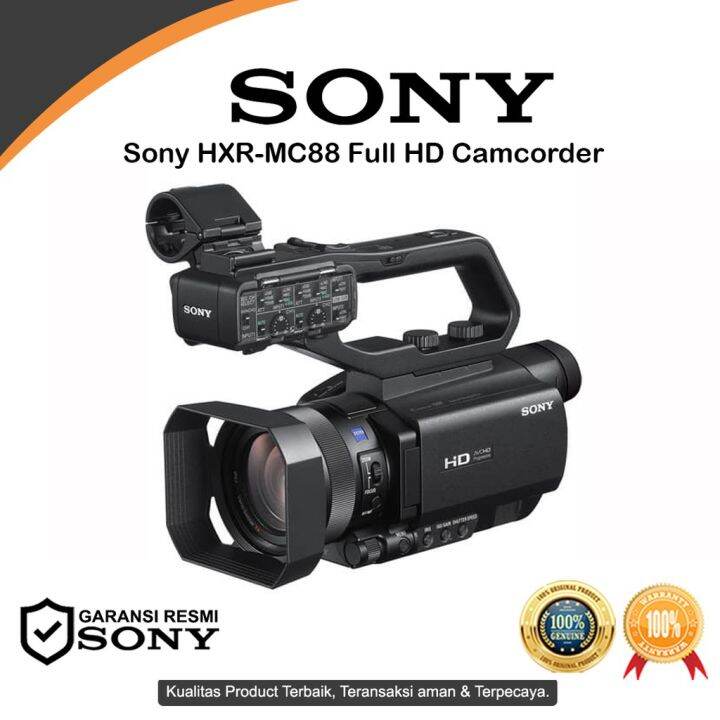 Sony HXR-MC88 Full HD Camcorder Professional MC 88 | Lazada Indonesia