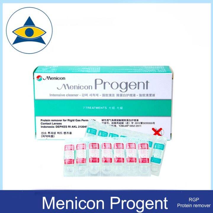 Menicon Progent Protein Remover RGP hard lens solution | Lazada Singapore