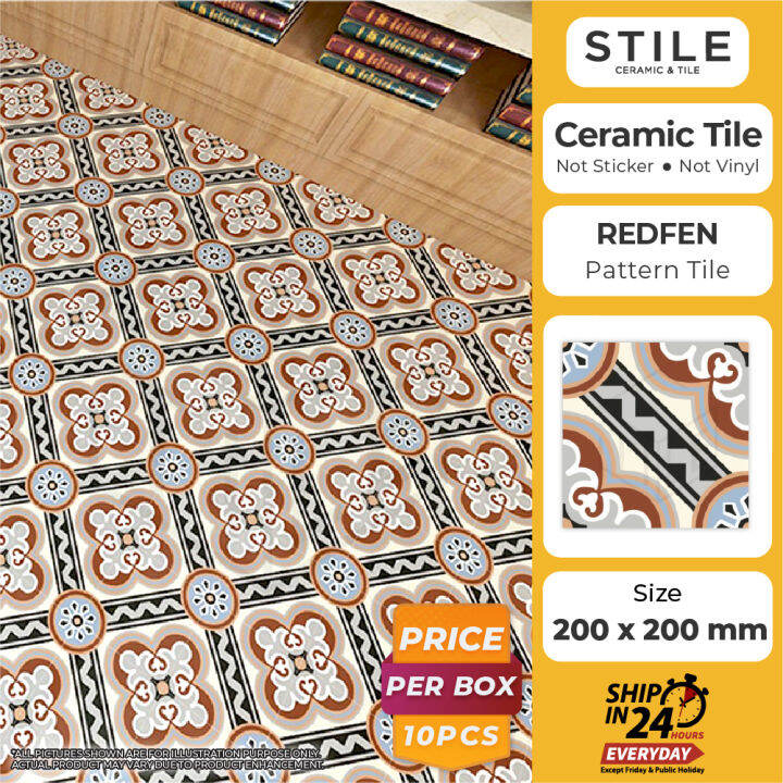 [REAL TILE] Redfen Mosaic Tiles /Mozek/Ceramic Tiles/Mozek Bilik/Mozek ...
