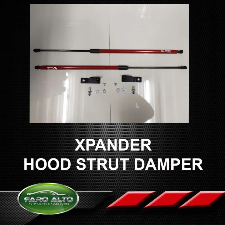 Mitsubishi Xpander Hood Strut Dampers Red | Lazada PH
