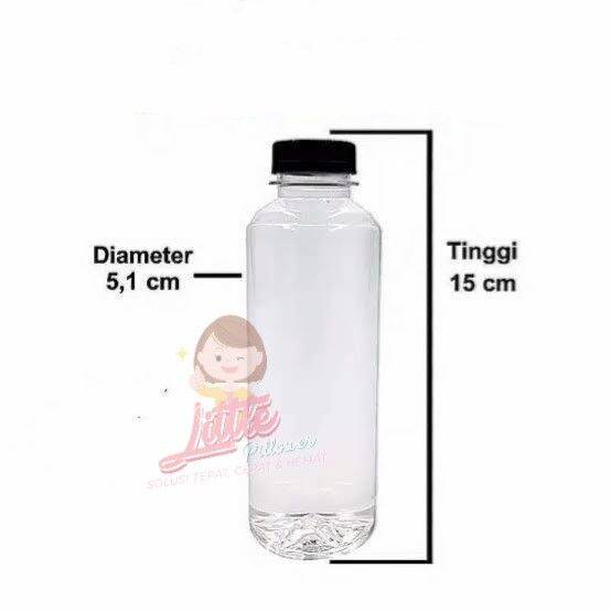 (Isi 100pcs)Botol Almond 250ml Termurah Tebal Ekonomis - botol kopi ...