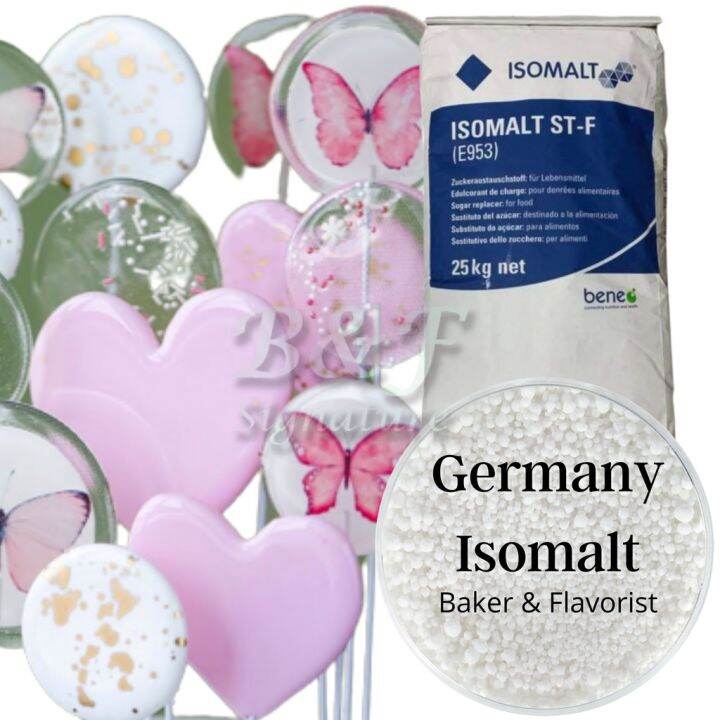 Isomalt Sugar Powder 100% Pure Germany 1kg 玻璃糖 異麥芽酮糖醇 Crystal Candy Powder | sugar lollipops ...