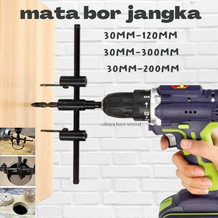 MATA BOR JANGKA PAPAN KAYU ADJUSTABLE CIRCLE HOLE SAW JANGKA CUTTER ...