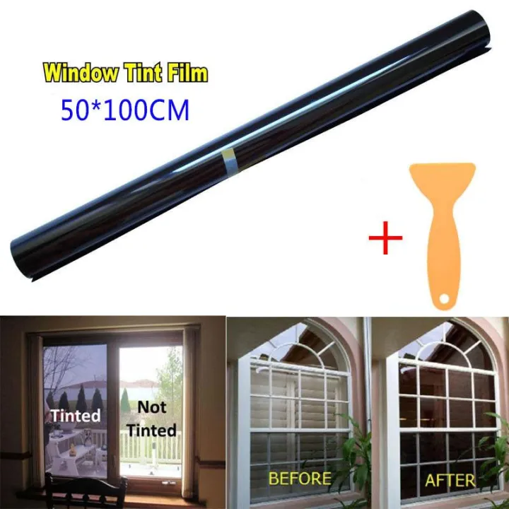 50cm 3m 20 Vlt Black Pro Car Home Glass Window Tint Tinting Film Roll
