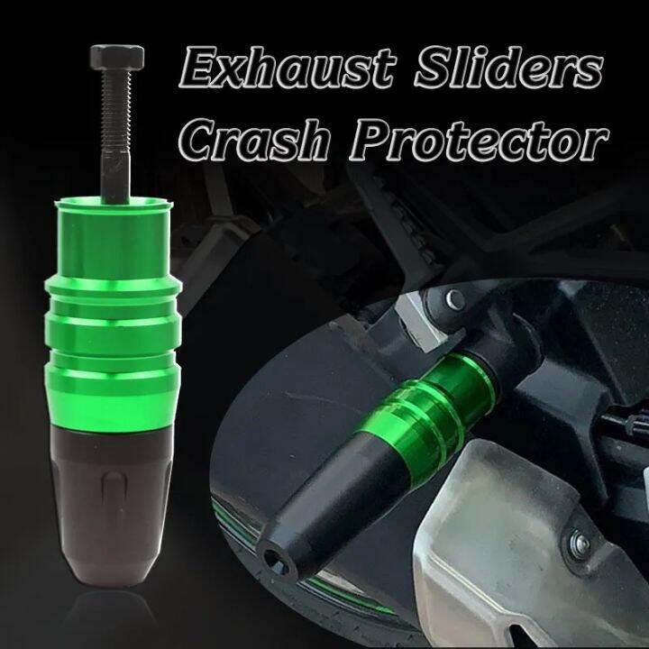 Motorcycle Frame Crash Pads Exhaust Sliders Crash Protector For YAMAHA ...