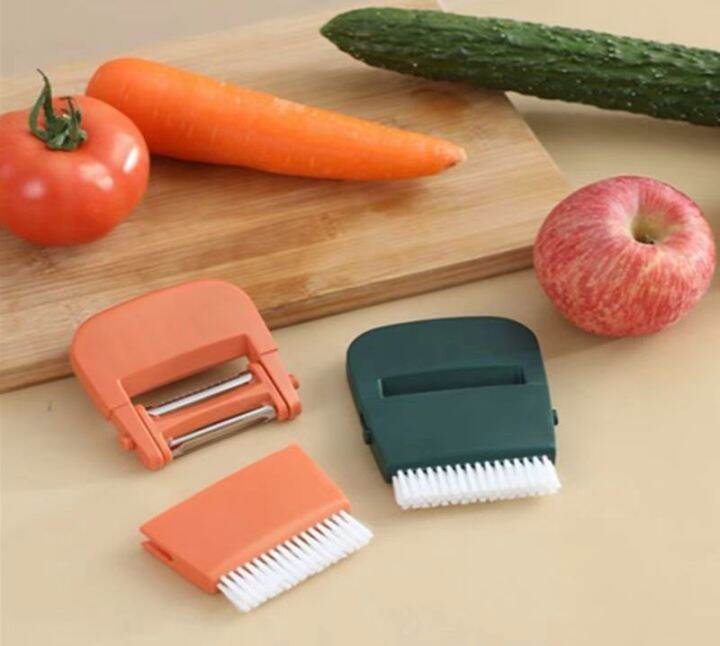 Multifunction Peeler with Brush | Lazada PH