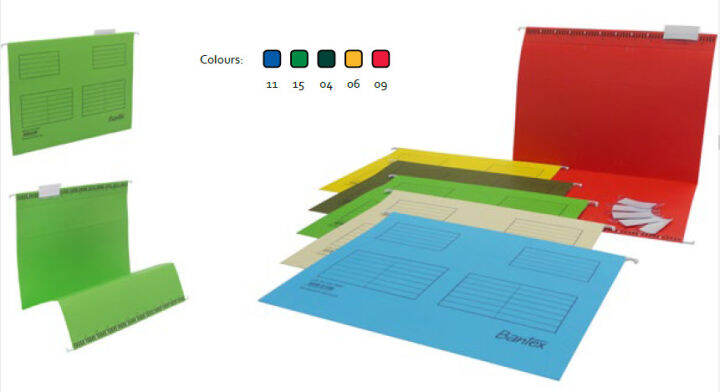 Bantex 3470 Suspension File F4 ( 1 Pack - 25 Pcs ) | Lazada Indonesia