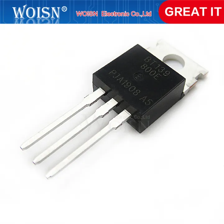 10pcs/lot BT139-800E BT139-800 TO-220 BT139 RAIL TRIAC New original In Stock | Lazada.co.th