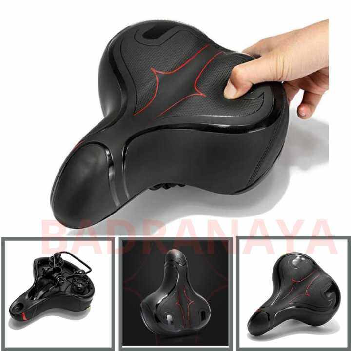 Jok Sepeda Sadel BMX Lipat MTB Saddle Motif Garis Tebal Empuk Dewasa ...