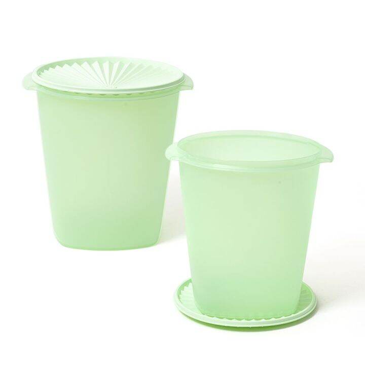 Tupperware Maxi Canister 10 L Hijau Toples Tupperware | Lazada Indonesia