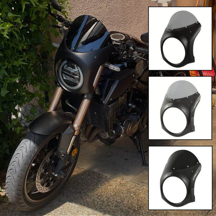 Motorcycle Front Headlight Fairing Windshield CB650R CB1000R Headlamp ...
