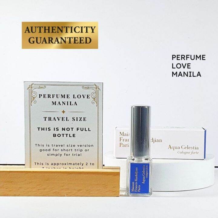 MINIATURE PERFUME Mfk Aqua Celestia cologne forte 5ml mini | Lazada PH