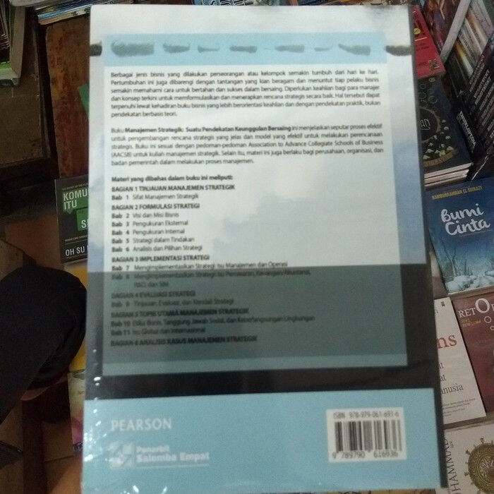 ARDIANA Buku MANAJEMEN STRATEGIK by FRED R. DAVID & FOREST R. DAVID ...
