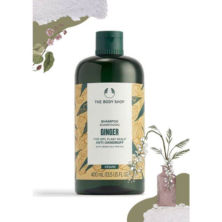 The Body Shop Ginger Anti-Dandruff Shampoo - 400ml | Lazada PH